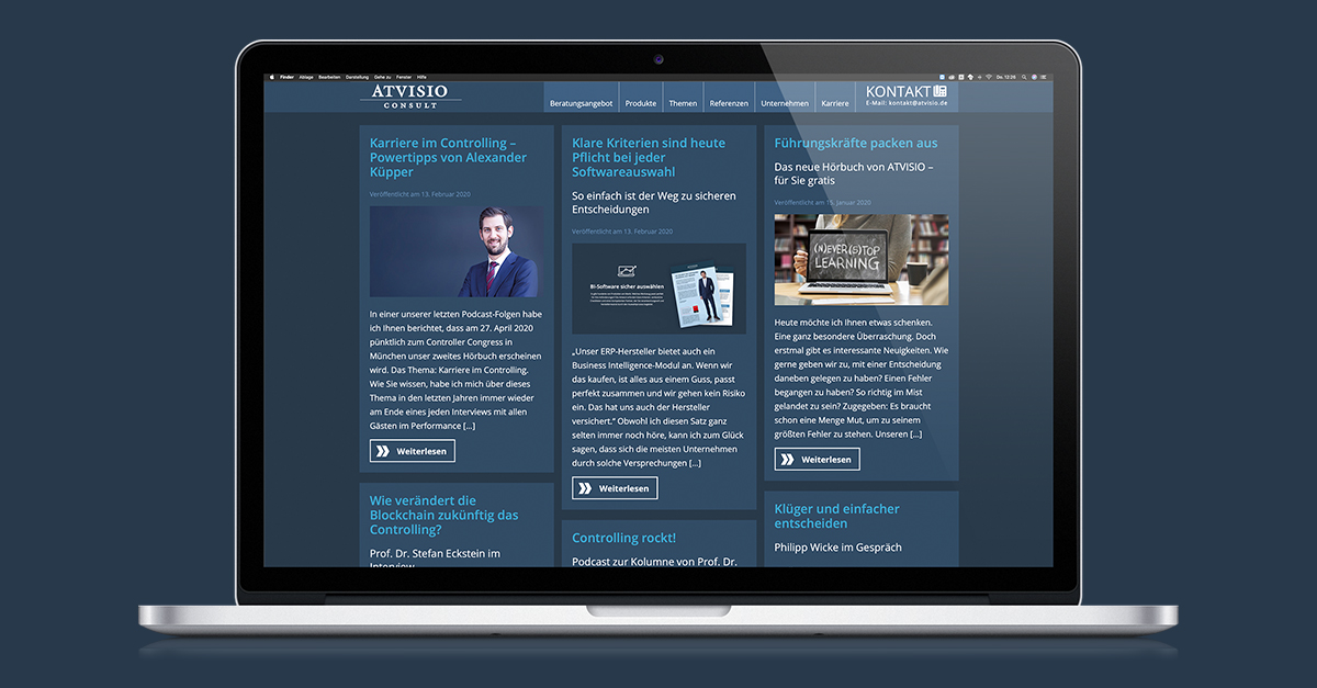Business Intelligence-Blog vom Top Consultant | ATVISIO